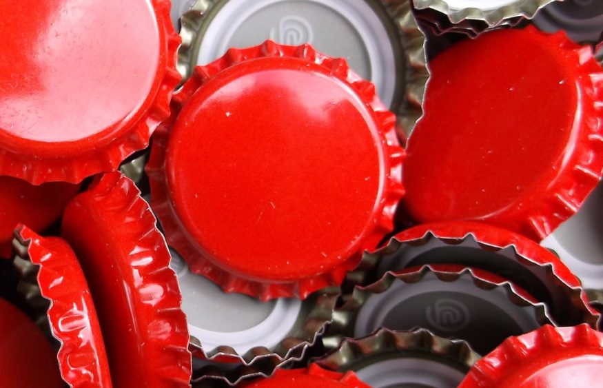 Discount Homebrew » Crown caps – 90 Red